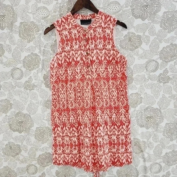 Cynthia Rowley | Dresses | Cynthia Rowley 0 Linen Mini Tank Shift Dress ...